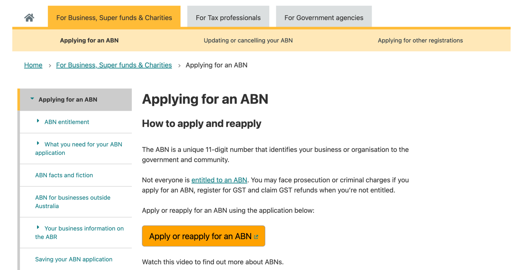 ¿Cómo puedo sacar el ABN? (Australian Business Number) - Nomadas