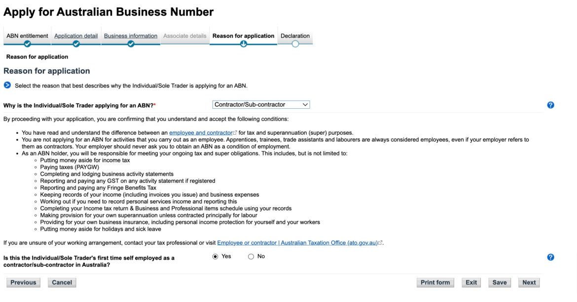 ¿Cómo puedo sacar el ABN? (Australian Business Number) - Nomadas